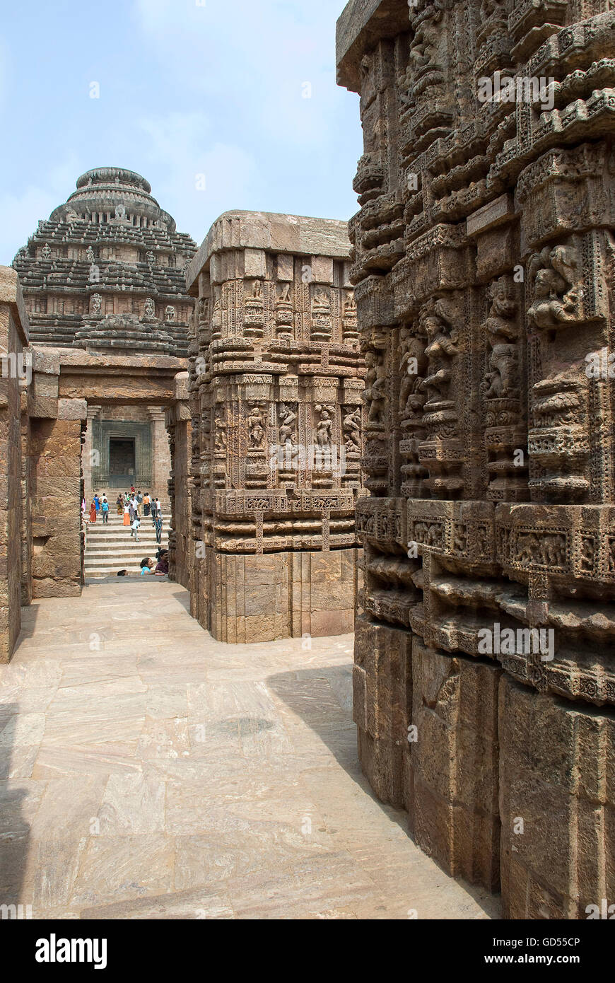 Konark Sun Temple complex Stock Photo - Alamy