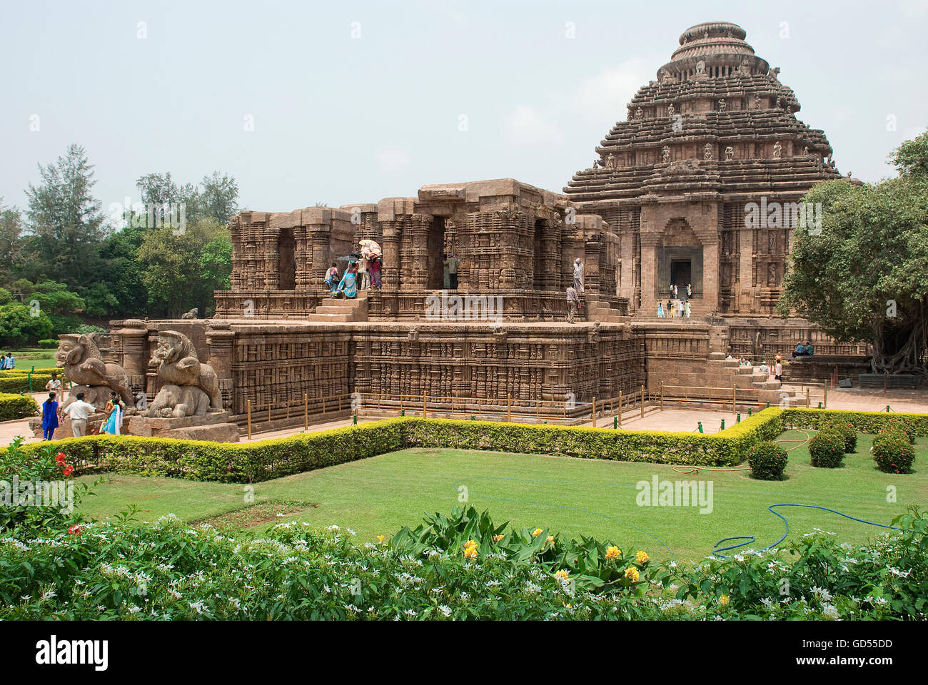 Konark Sun Temple complex Stock Photo - Alamy