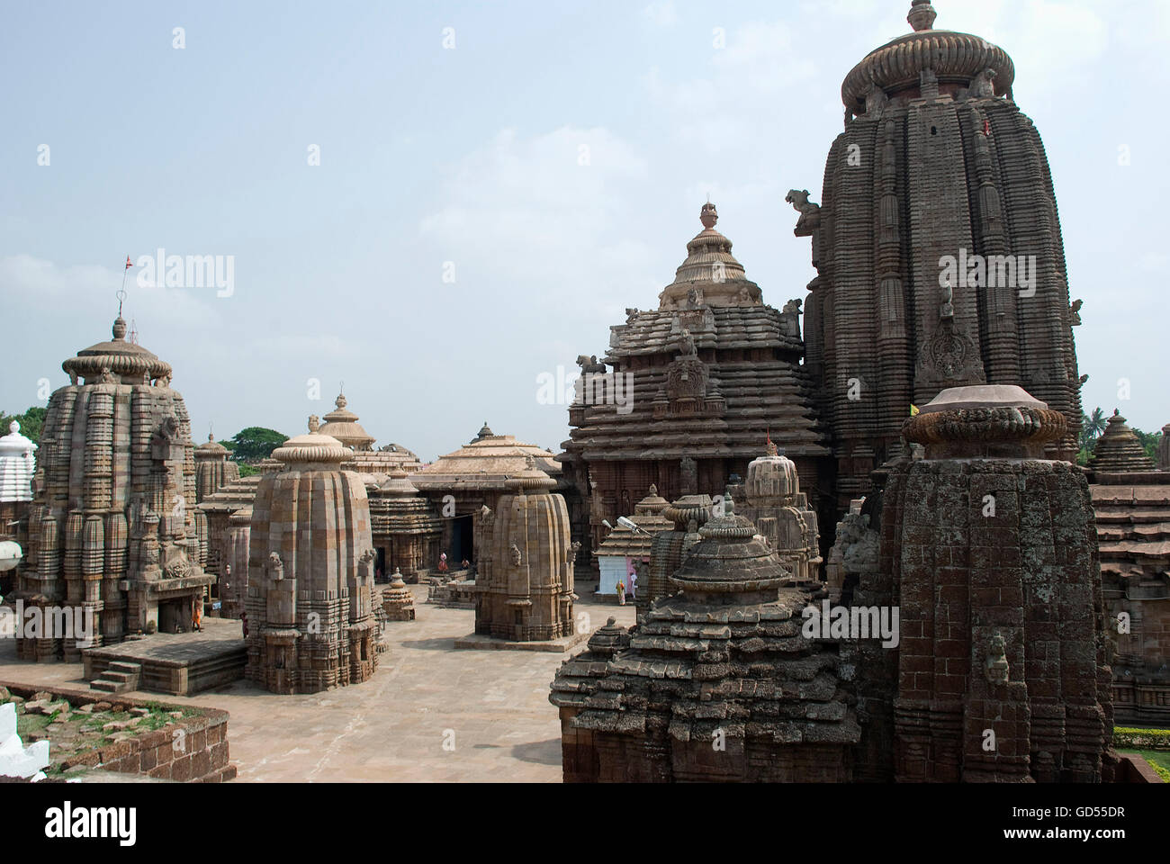 Lingaraj Temple complex Stock Photo - Alamy
