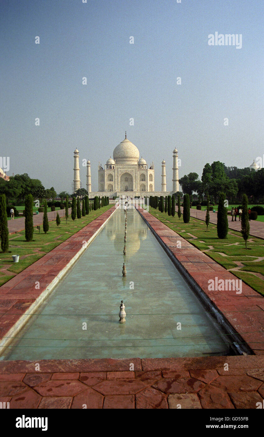 View of Taj Mahal Stock Photo - Alamy