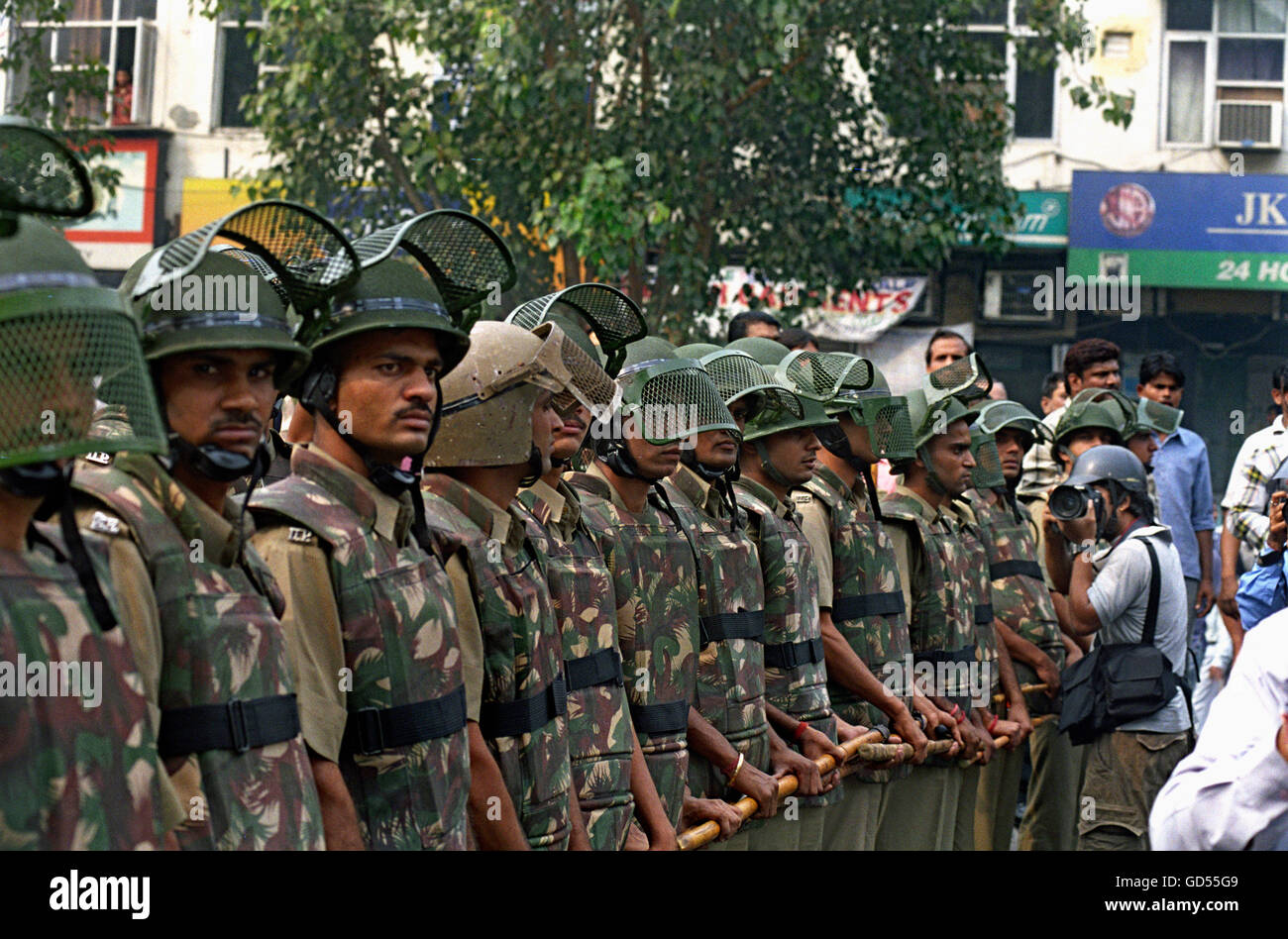 Lathi sticks hi-res stock photography and images - Alamy