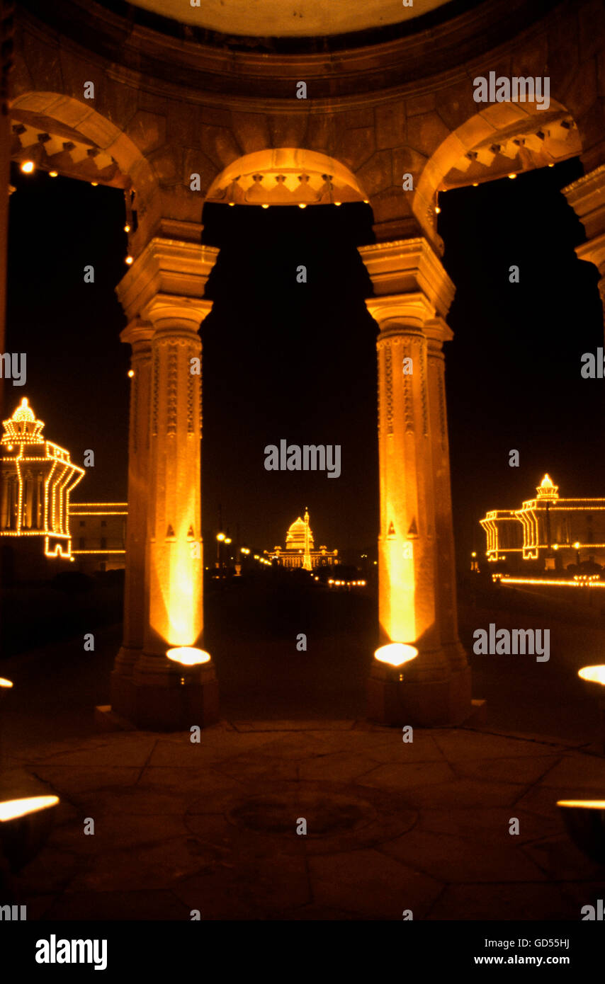 Rashtrapati bhavan presidents house hi-res stock photography and images ...