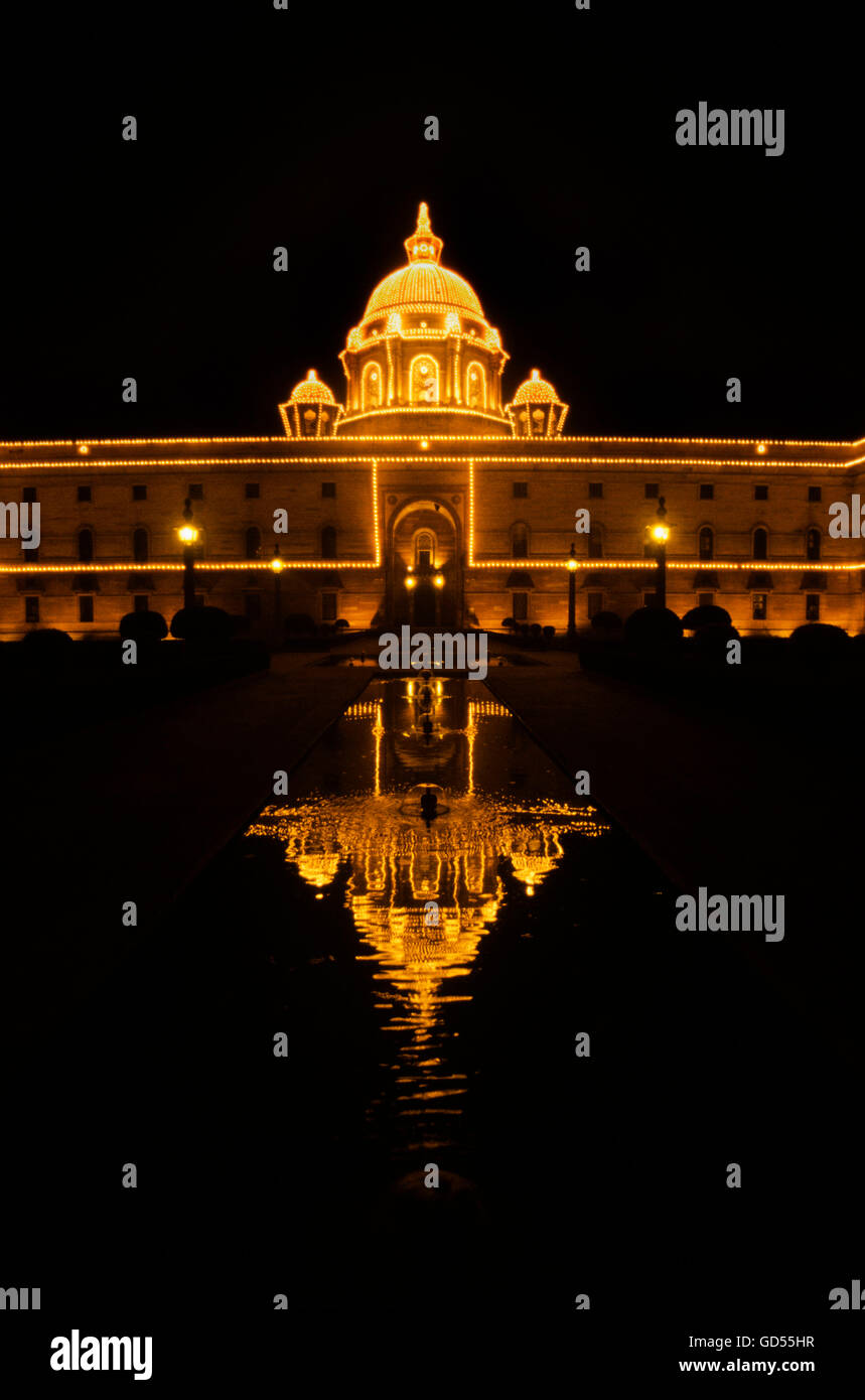 India modern architecture bhawan hi-res stock photography and images ...