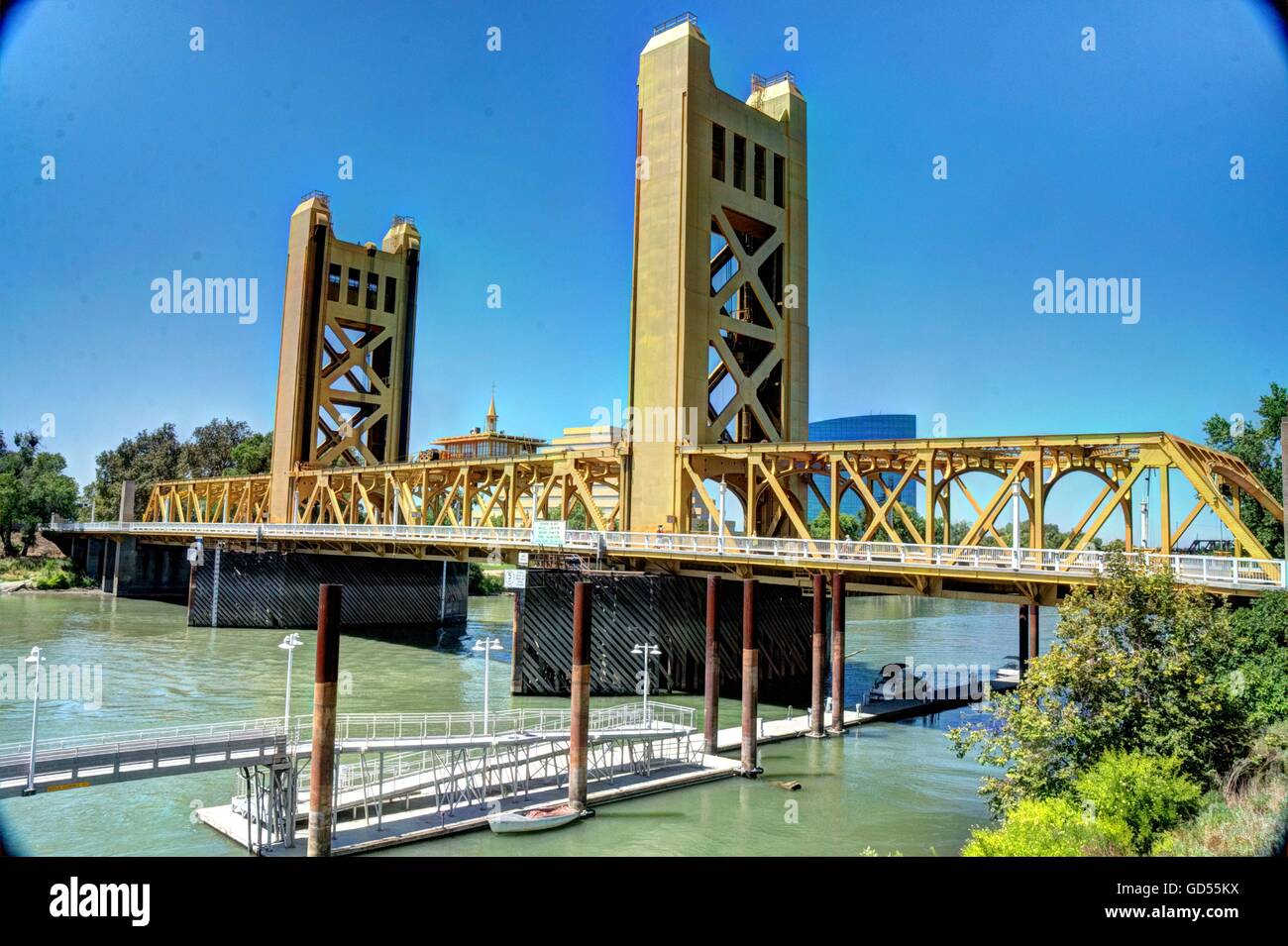 Aerial view sacramento tower hi-res stock photography and images - Alamy