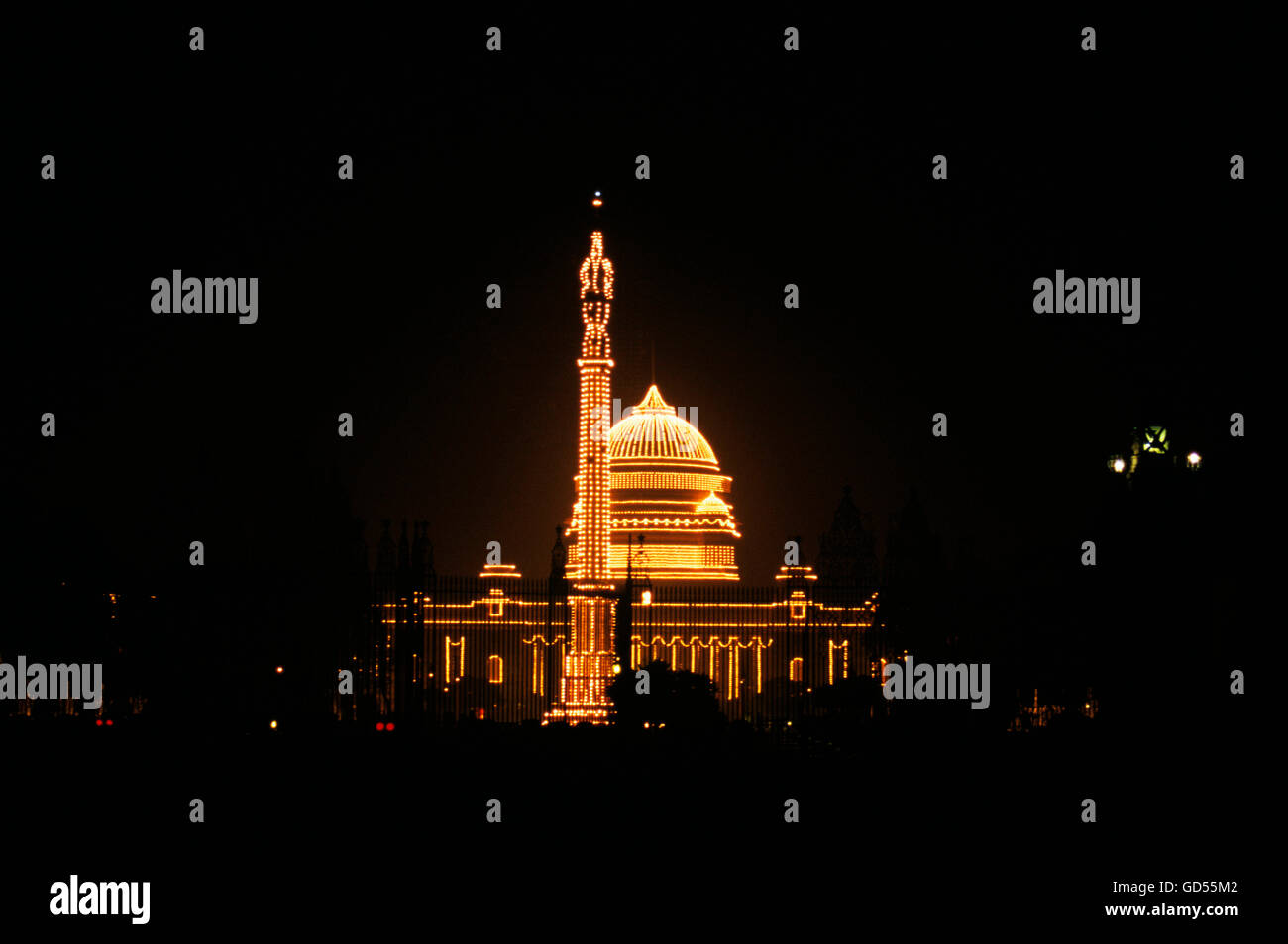 India modern architecture bhawan hi-res stock photography and images ...