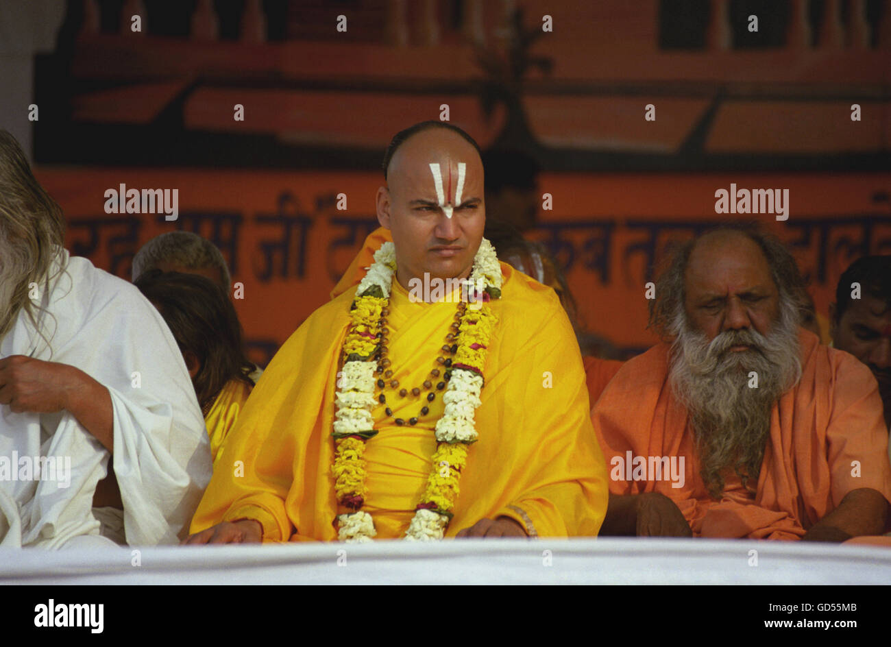 Indian hindu gurus hi-res stock photography and images - Alamy