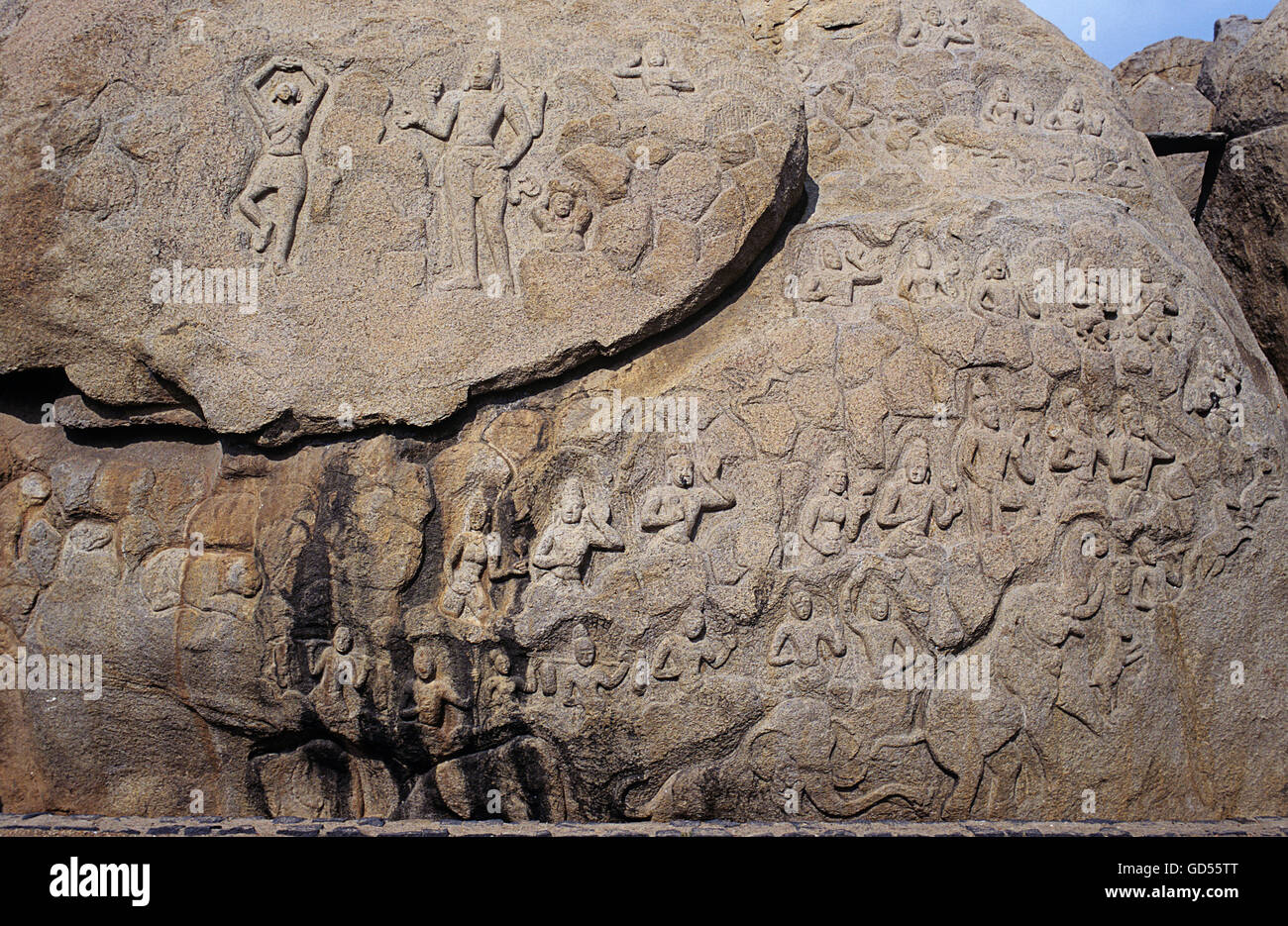 Ancient rock carvings Stock Photo - Alamy