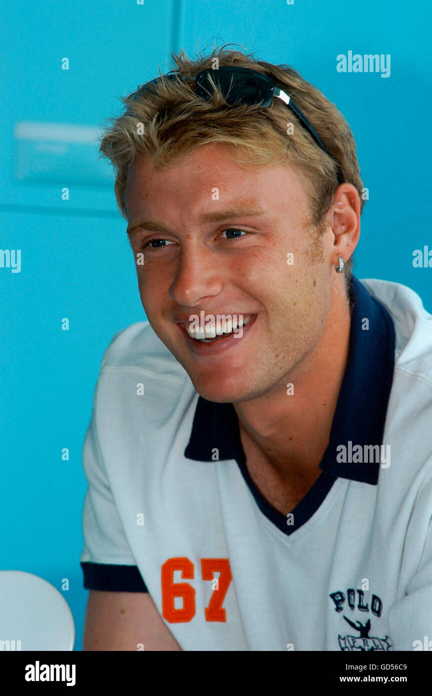 Andrew Flintoff Cricket High Resolution Stock Photography and Images ...