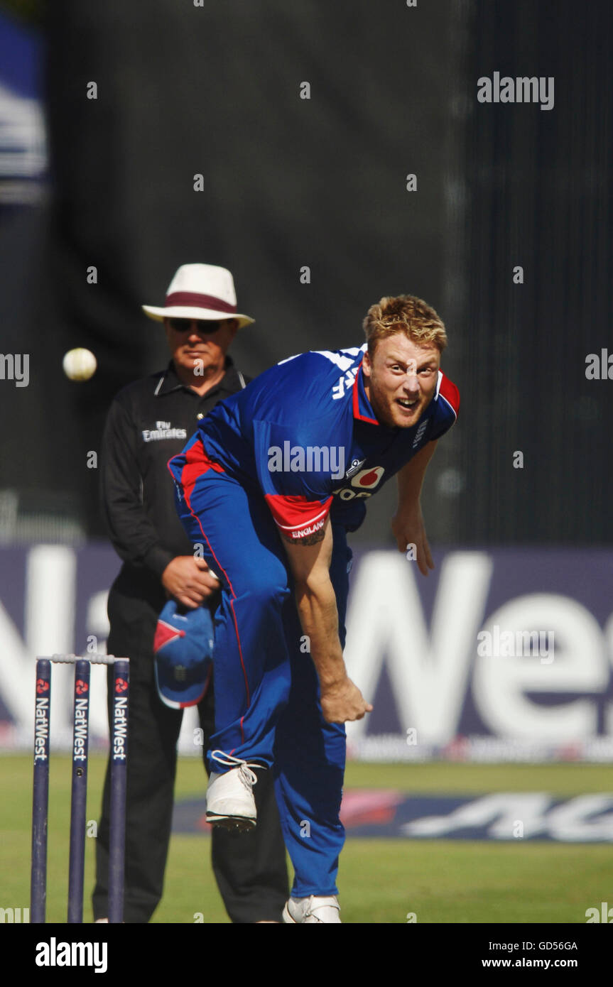 England cricketer andrew flintoff hi-res stock photography and images ...