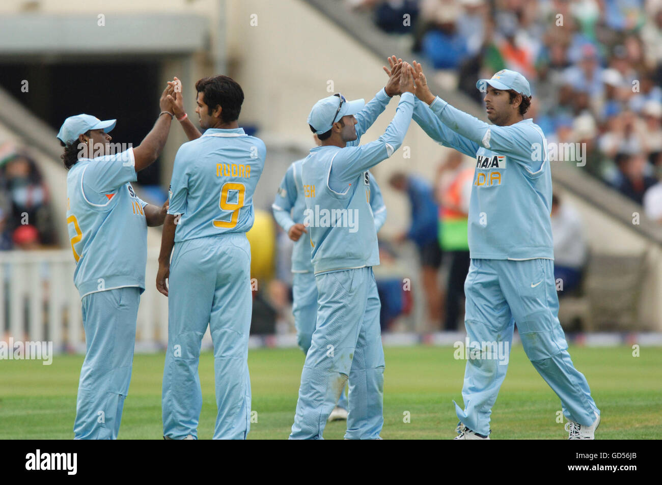 Indian team celebrating Stock Photo - Alamy