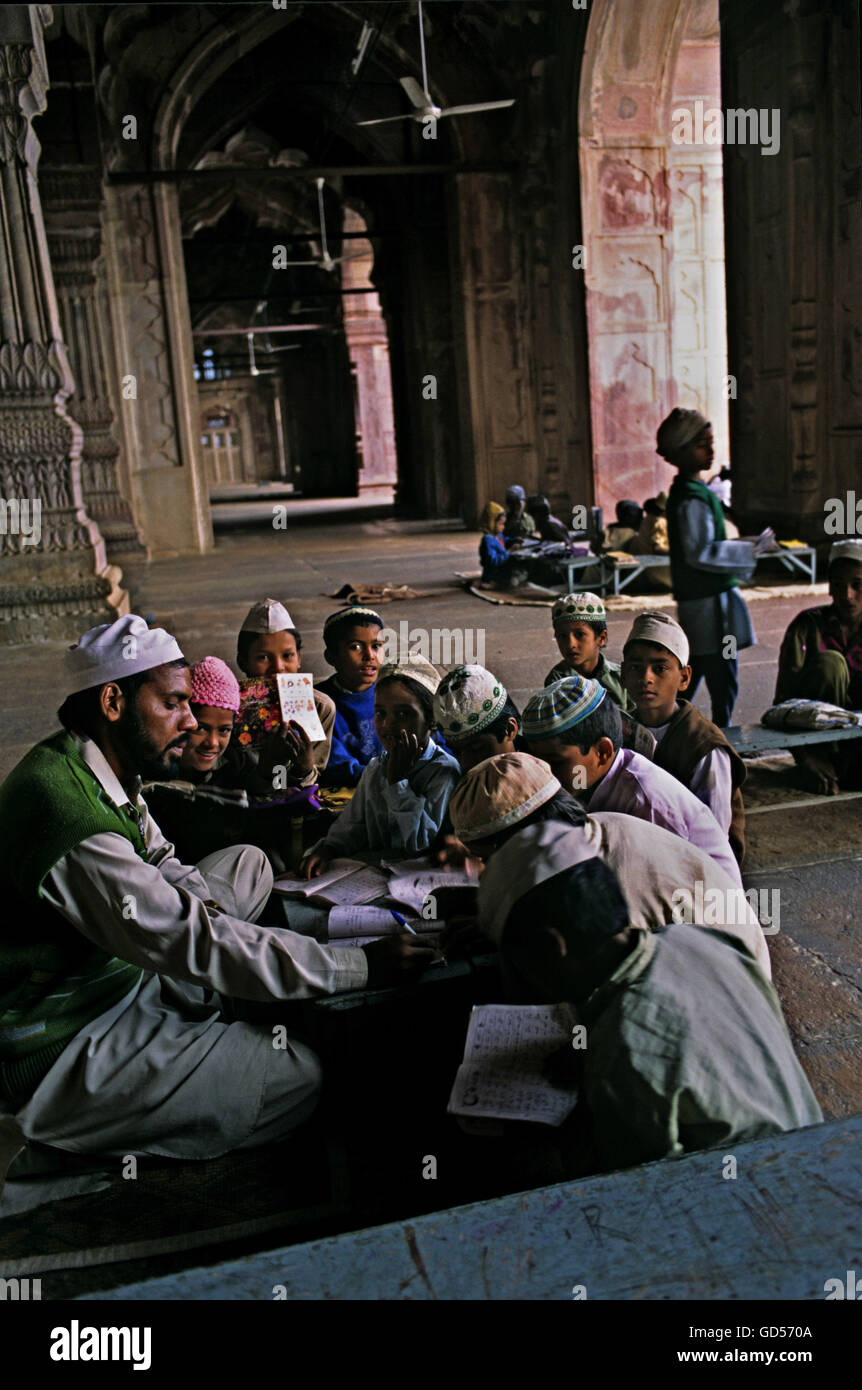 Students at Madrasa Stock Photo - Alamy