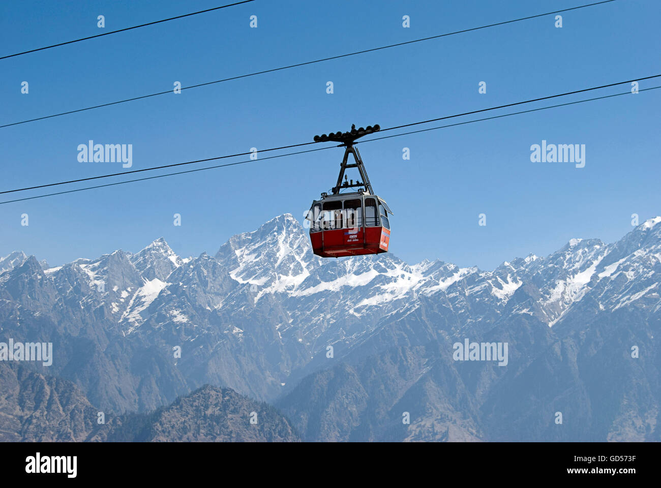 Auli cable car hi-res stock photography and images - Alamy