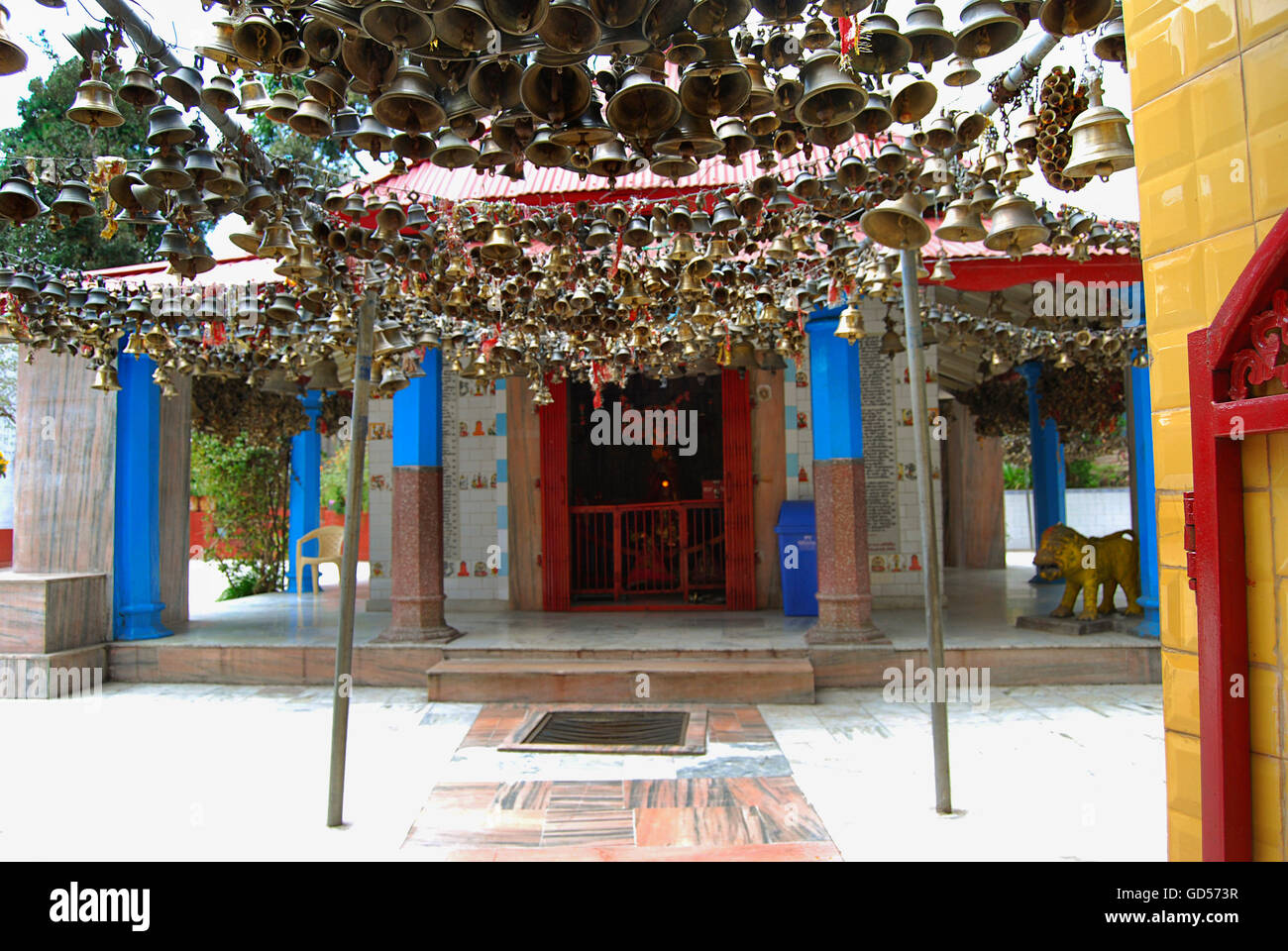 Jhula devi temple hi-res stock photography and images - Alamy