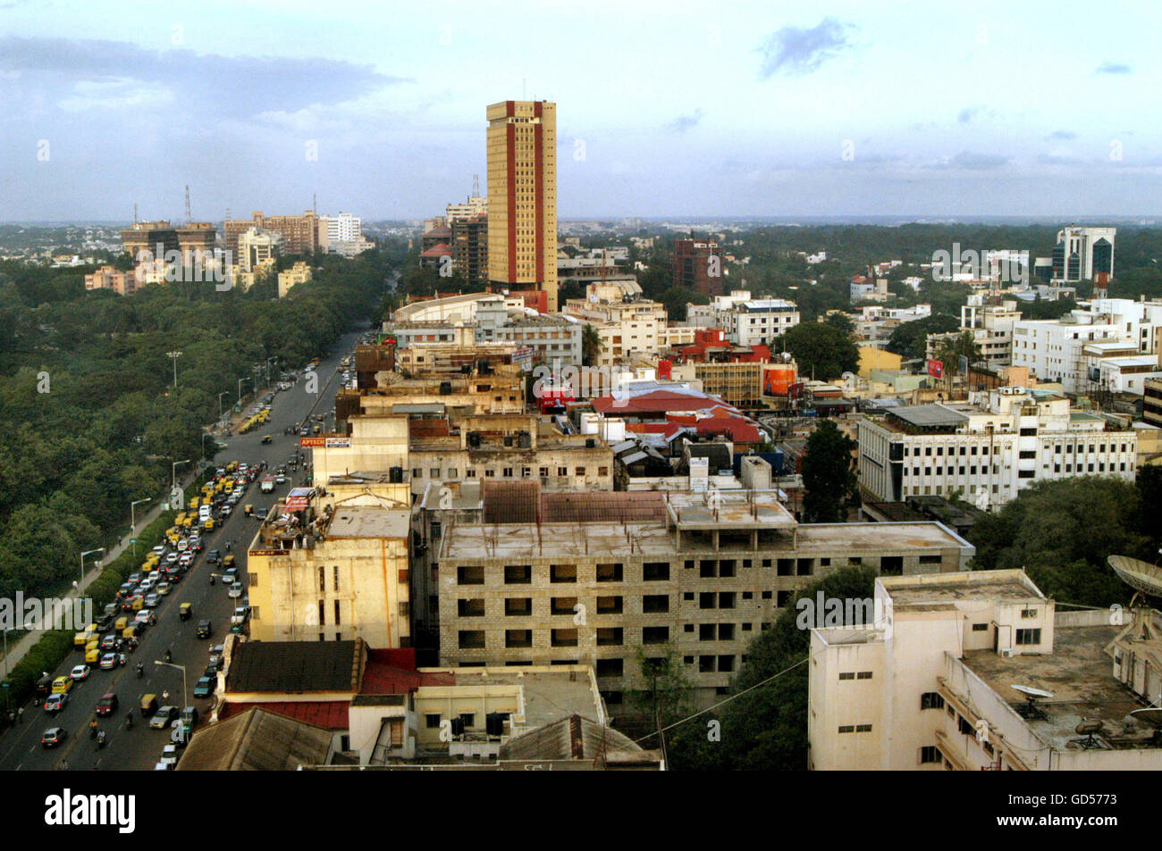 View of a city Stock Photo - Alamy
