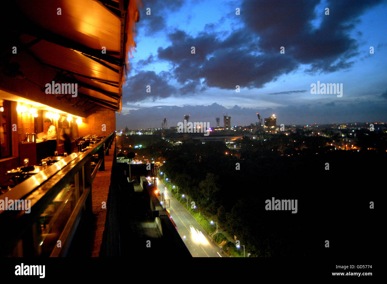 City at night Stock Photo - Alamy