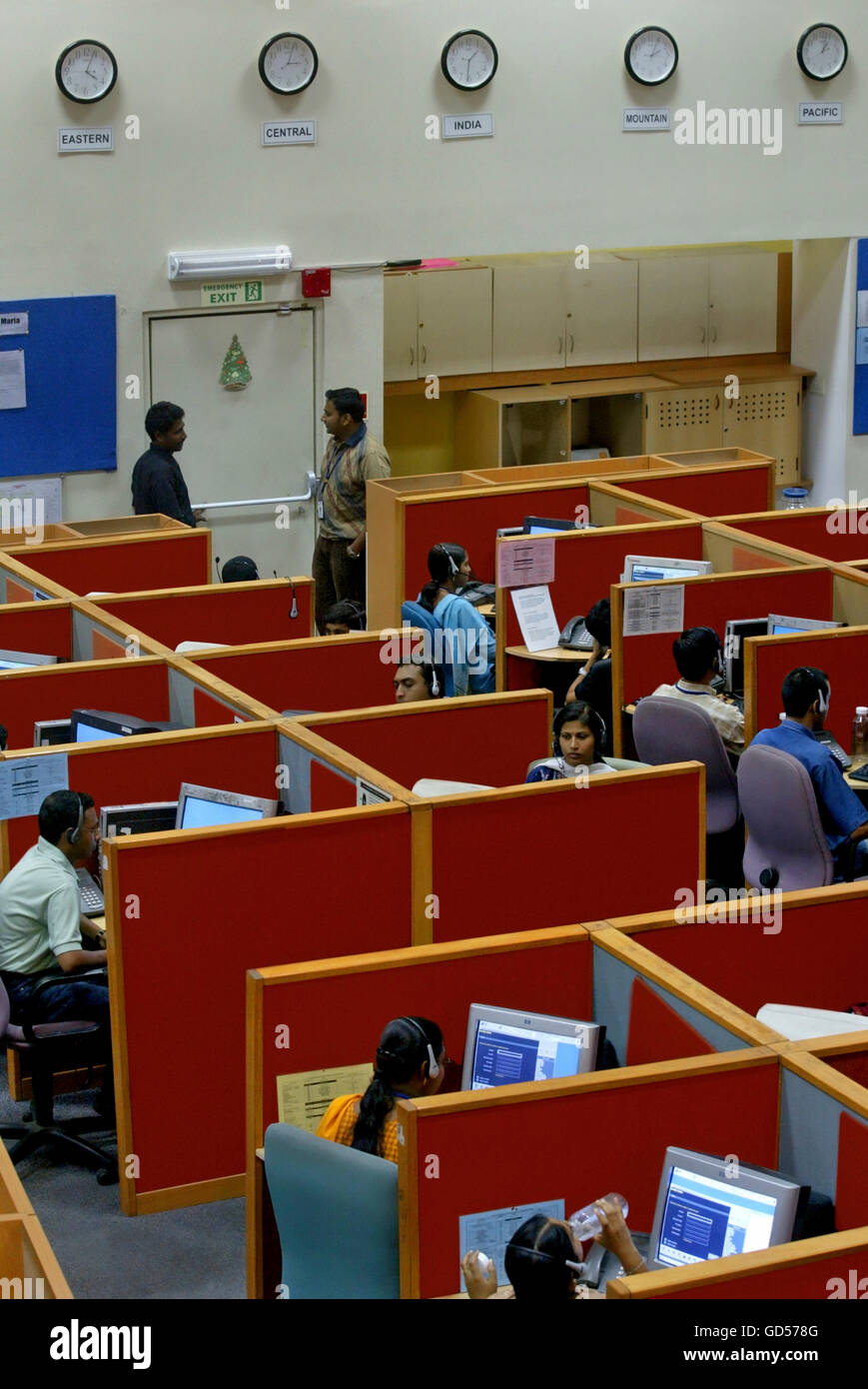 Bpo workers hi-res stock photography and images - Alamy