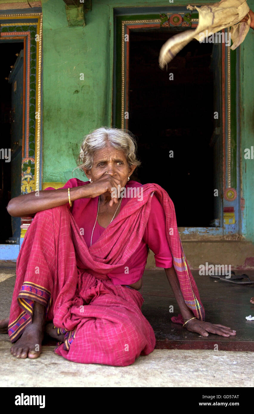 An old woman Stock Photo - Alamy