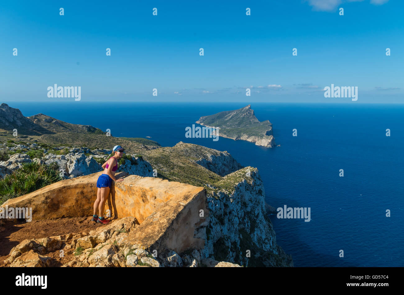 View on the island dragonera hi-res stock photography and images - Alamy