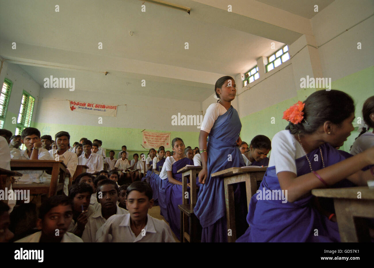 A DPEP school Stock Photo - Alamy