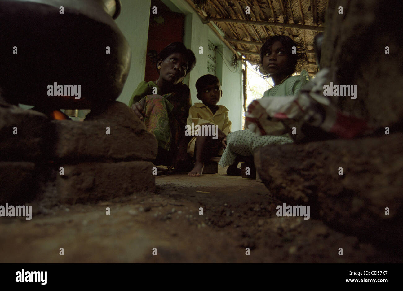 Poor Mother And Children High Resolution Stock Photography and Images ...