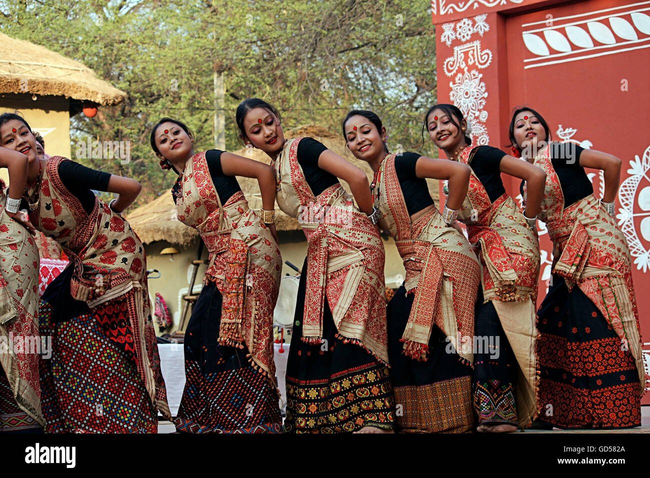 Bohag bihu hi-res stock photography and images - Alamy