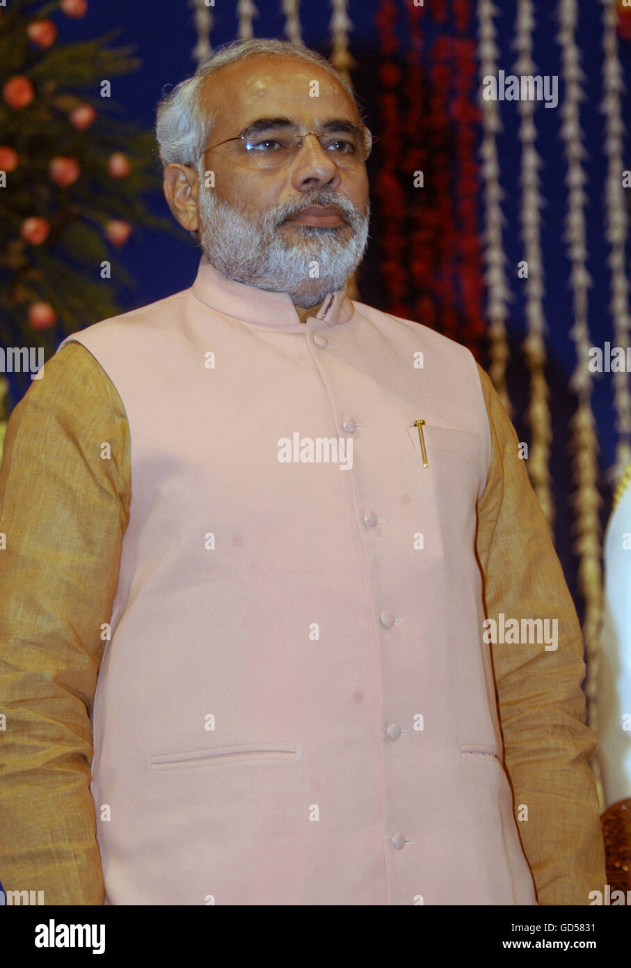 Gujarat Chief Minister Narendra Modi Stock Photo - Alamy