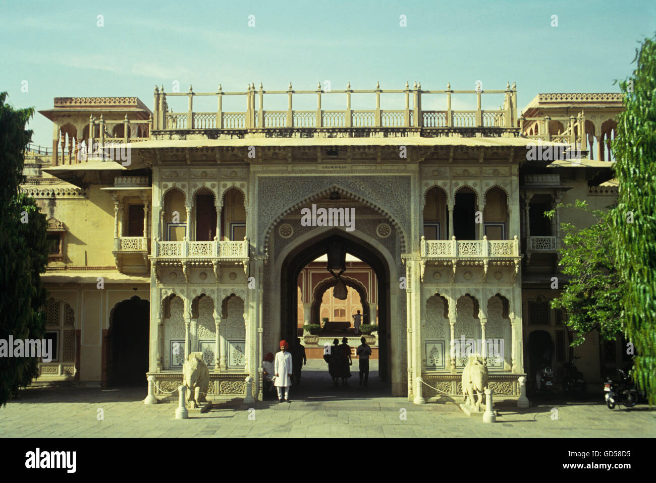 City Palace Gate Stock Photo - Alamy
