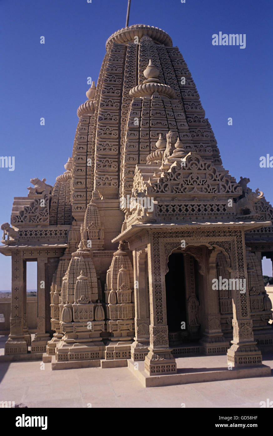 Amar Sagar Jain Temple Stock Photo - Alamy