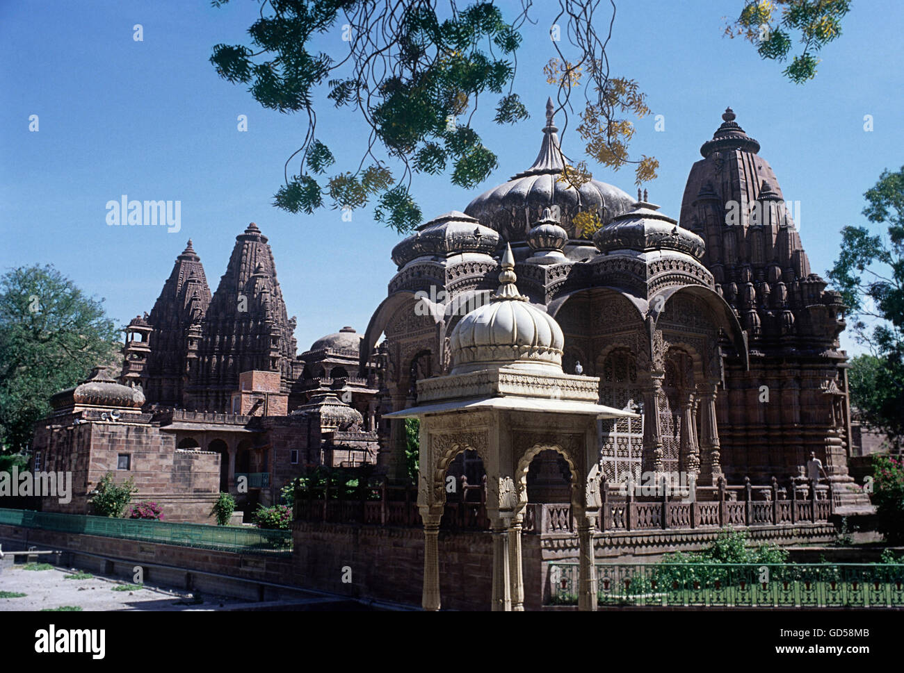 Temples in Mandore Stock Photo - Alamy
