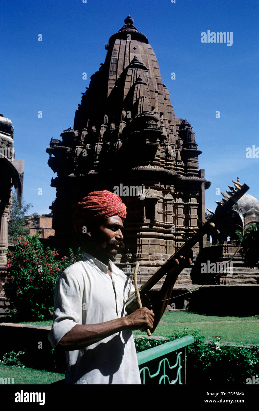 Temple at Mandore Stock Photo - Alamy