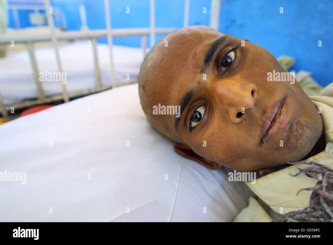 Patient in a hospital Stock Photo - Alamy