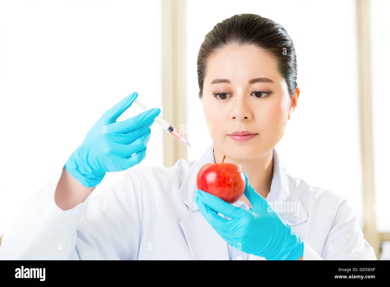 Plant biology research for genetic modification food gmo in laboratory ...