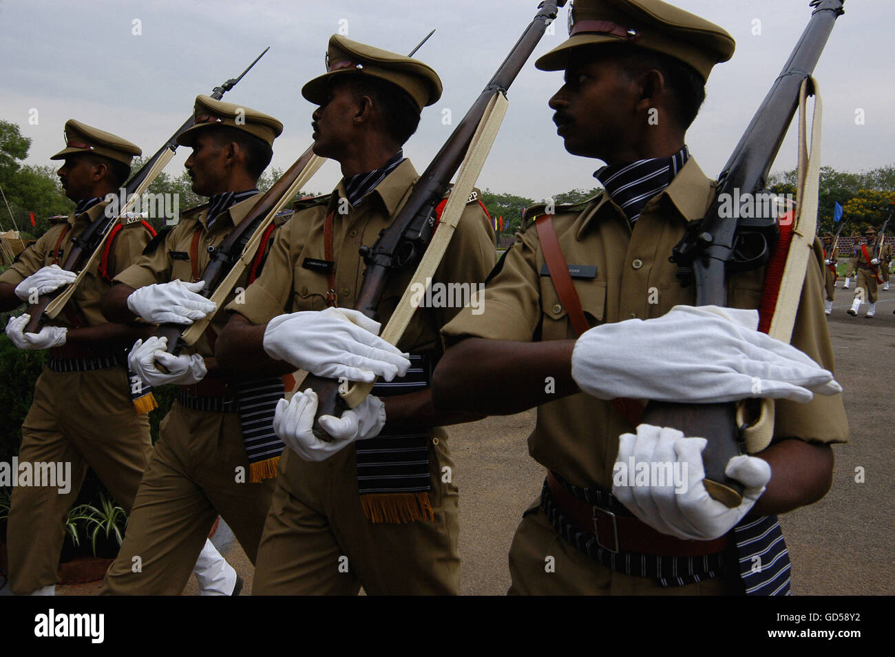 Police Raising Day Stock Photo - Alamy