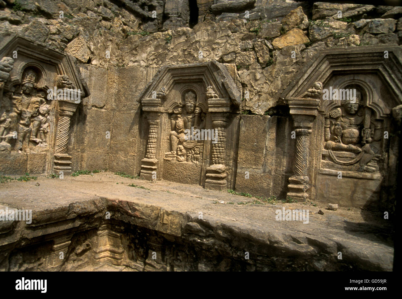 Vishnu Temple , Avantipur Stock Photo - Alamy