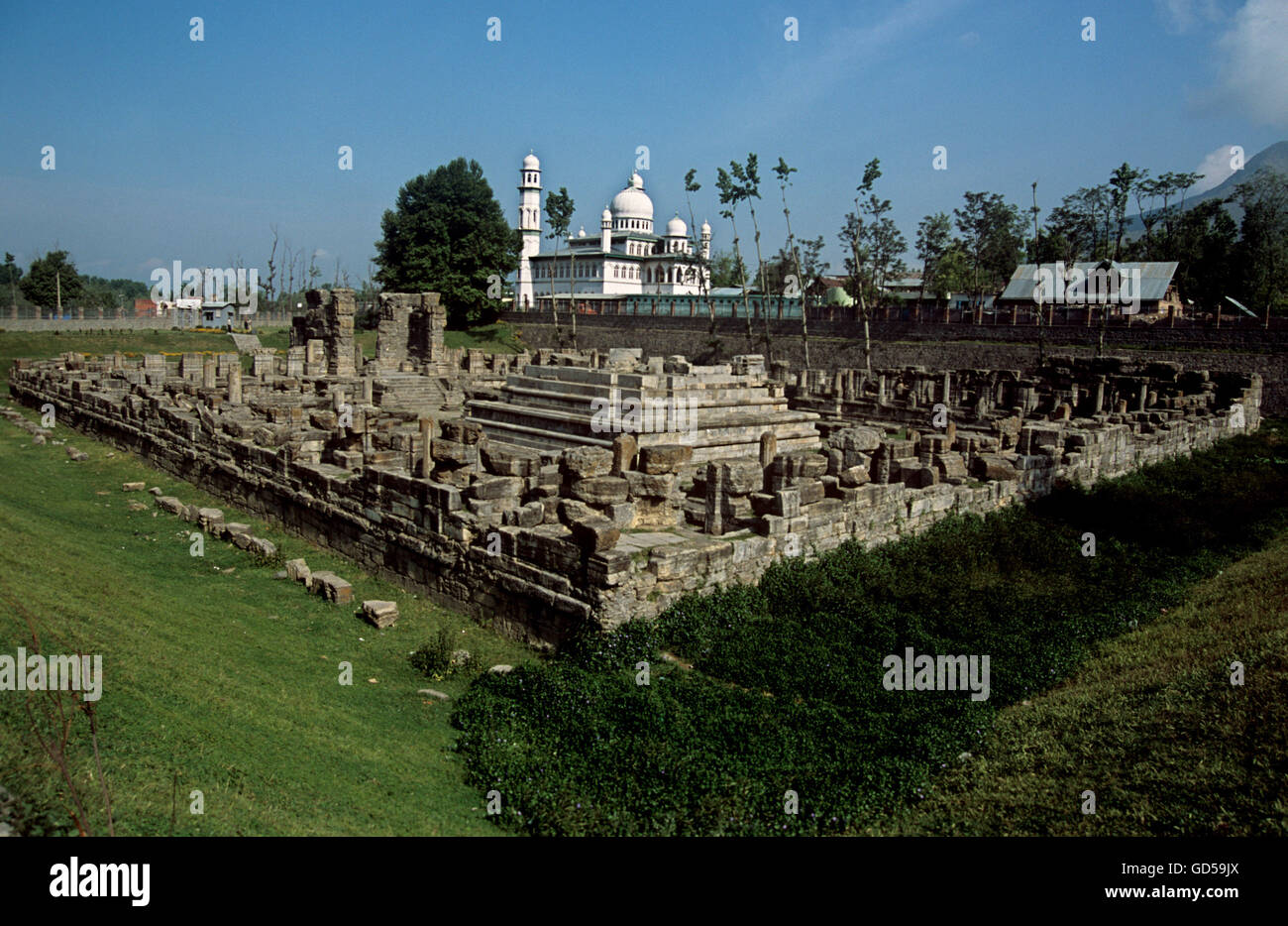 Vishnu temple at Avantipur Stock Photo - Alamy