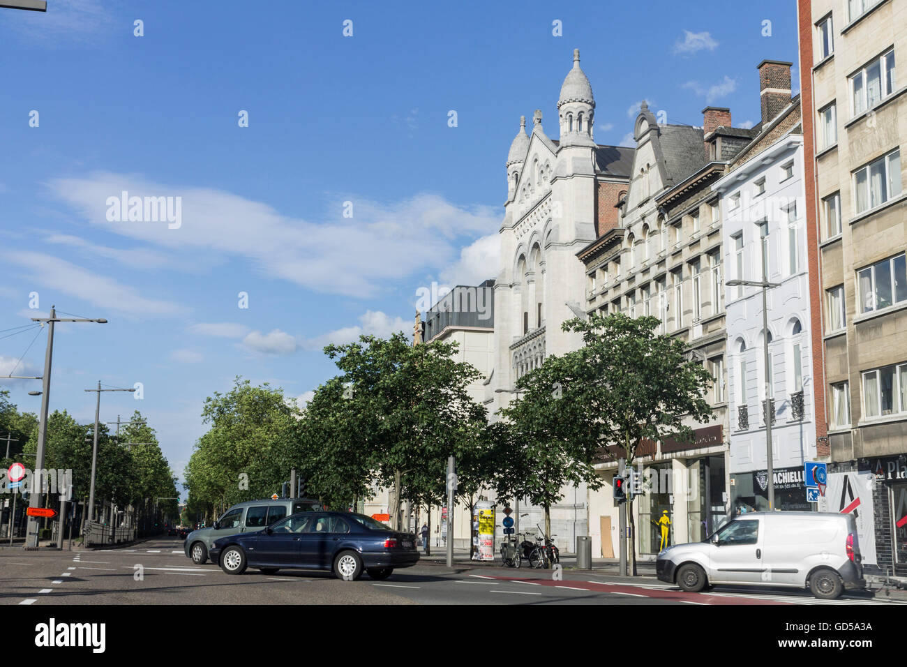 Typical Buildings Ghent Belgium Stock Photo - Alamy