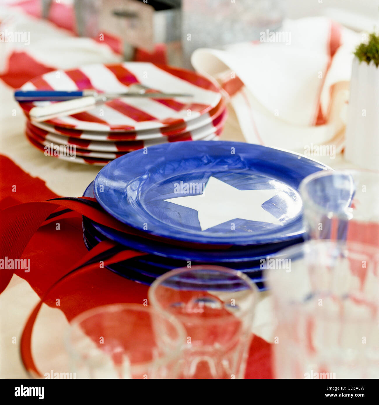 American themed party hi-res stock photography and images - Alamy