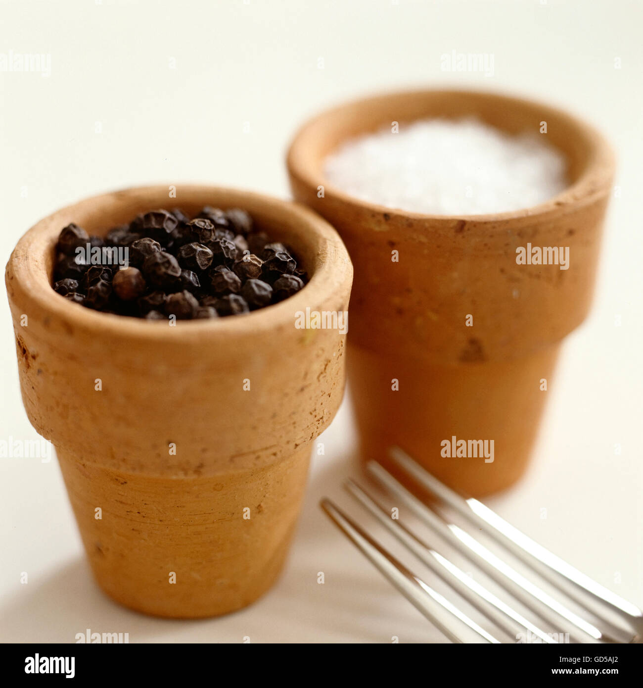 Terracotta table display Stock Photo - Alamy