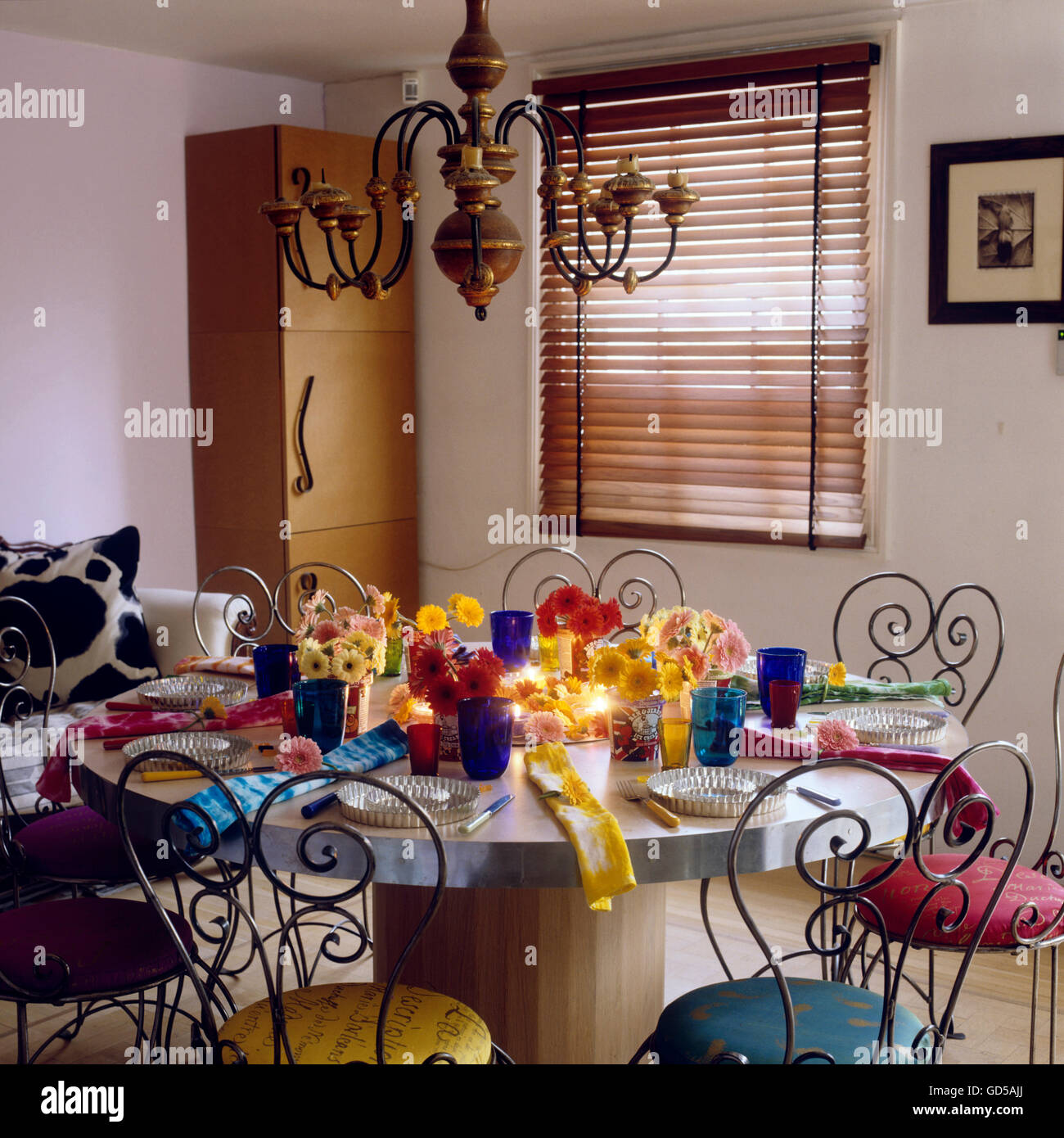 Teenage Party table Stock Photo - Alamy