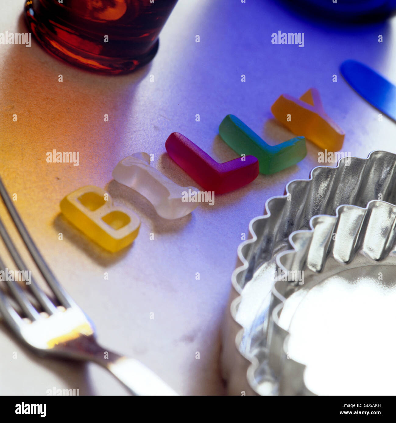 Teenage Party table Stock Photo - Alamy