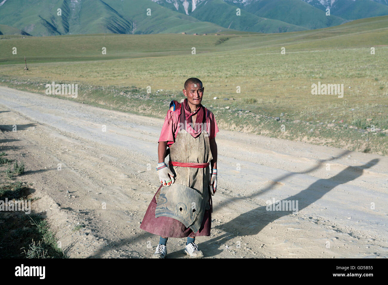 Tibetan pilgrimage path hi-res stock photography and images - Alamy