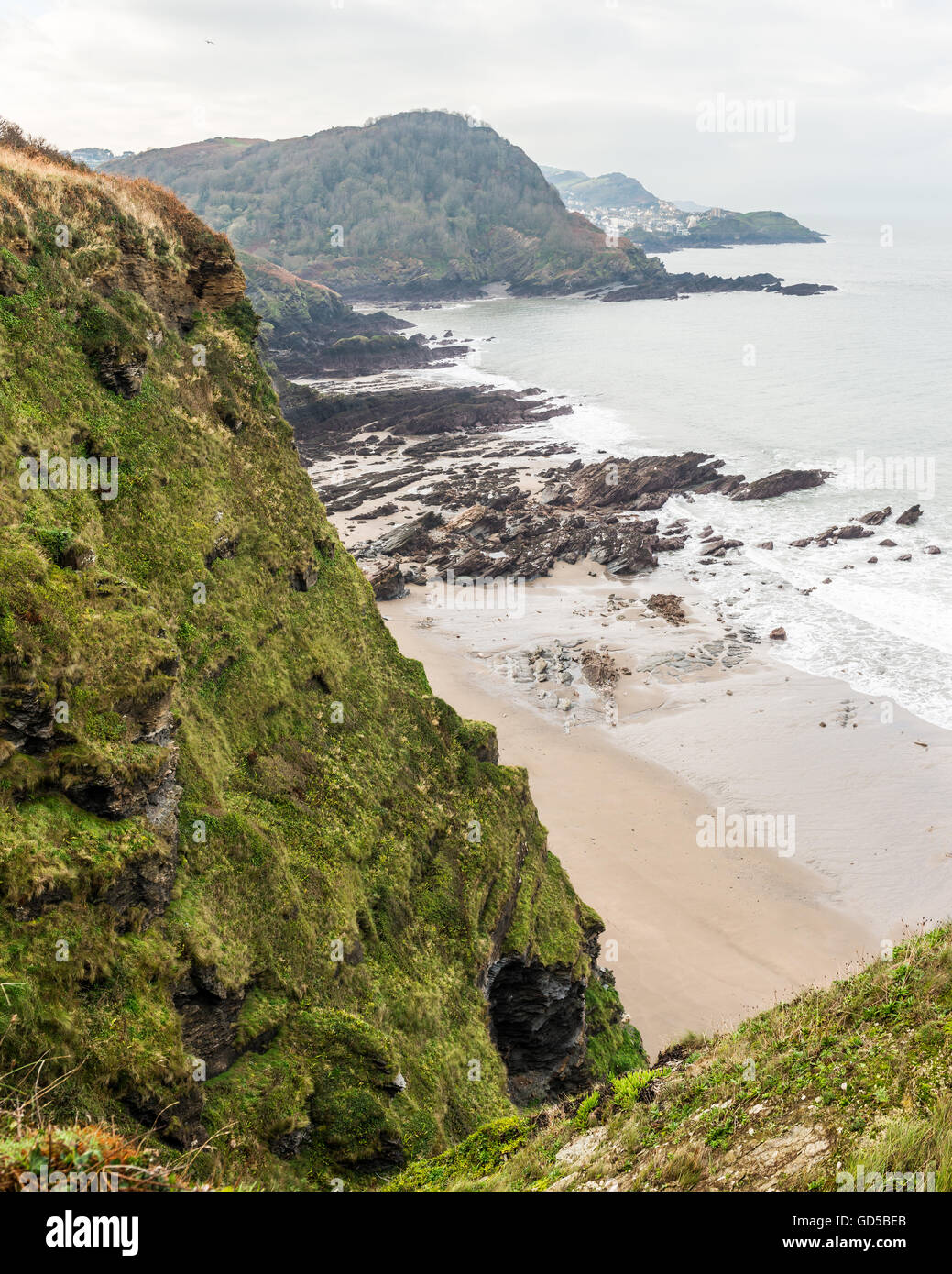 North devon coastline Stock Photo - Alamy