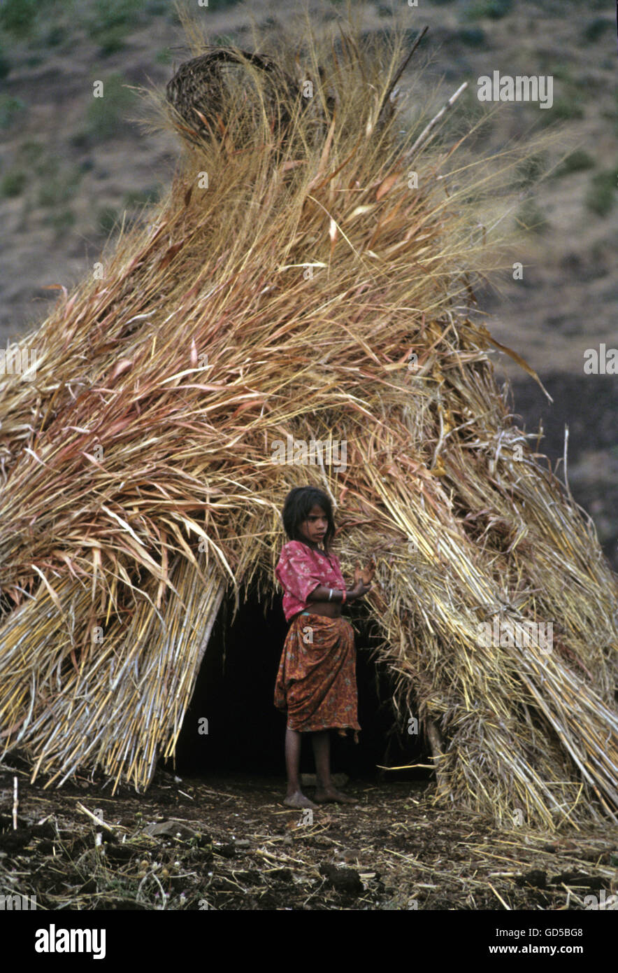 Bhil village hi-res stock photography and images - Alamy