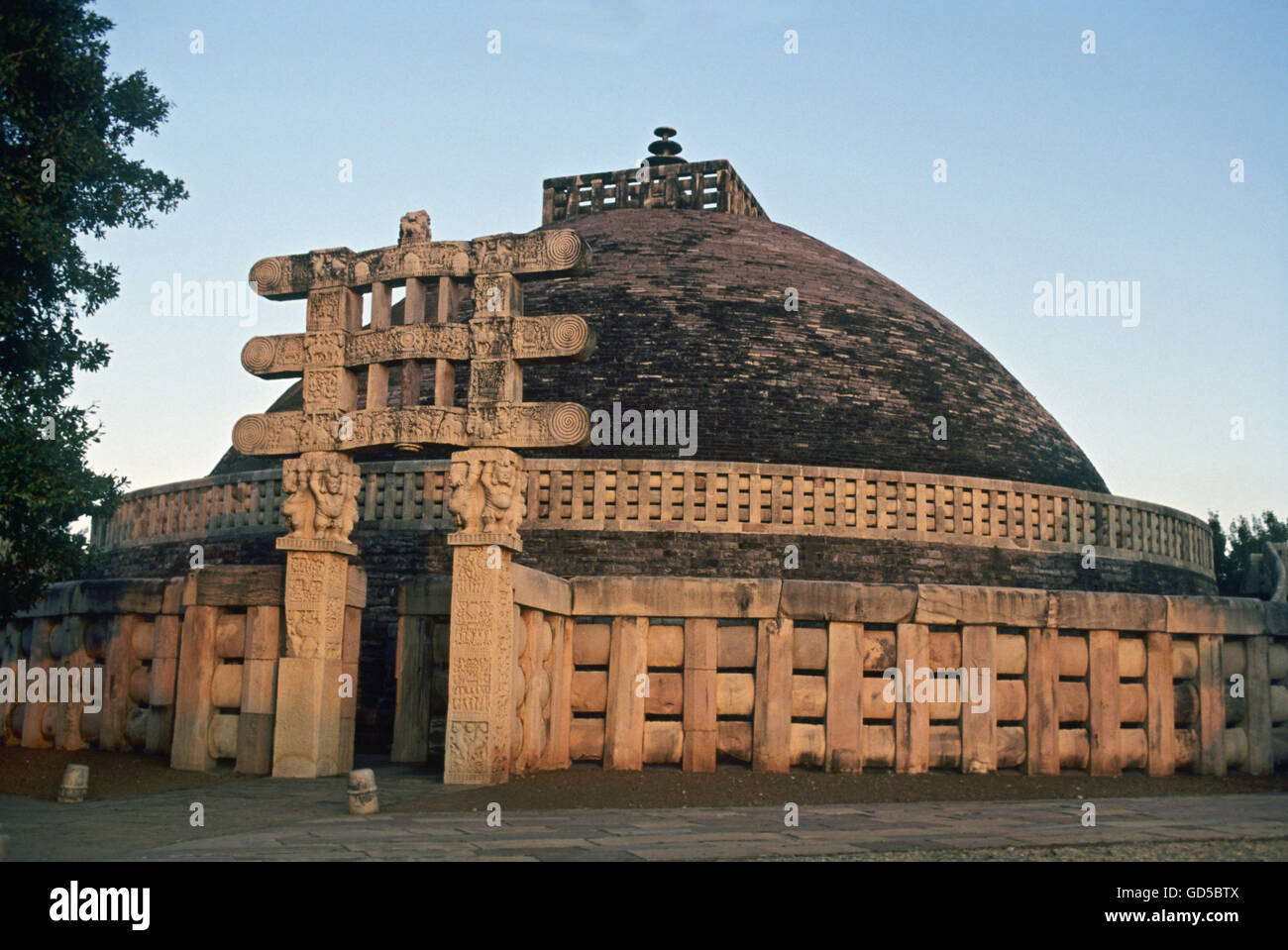 The Great Stupa Stock Photo - Alamy