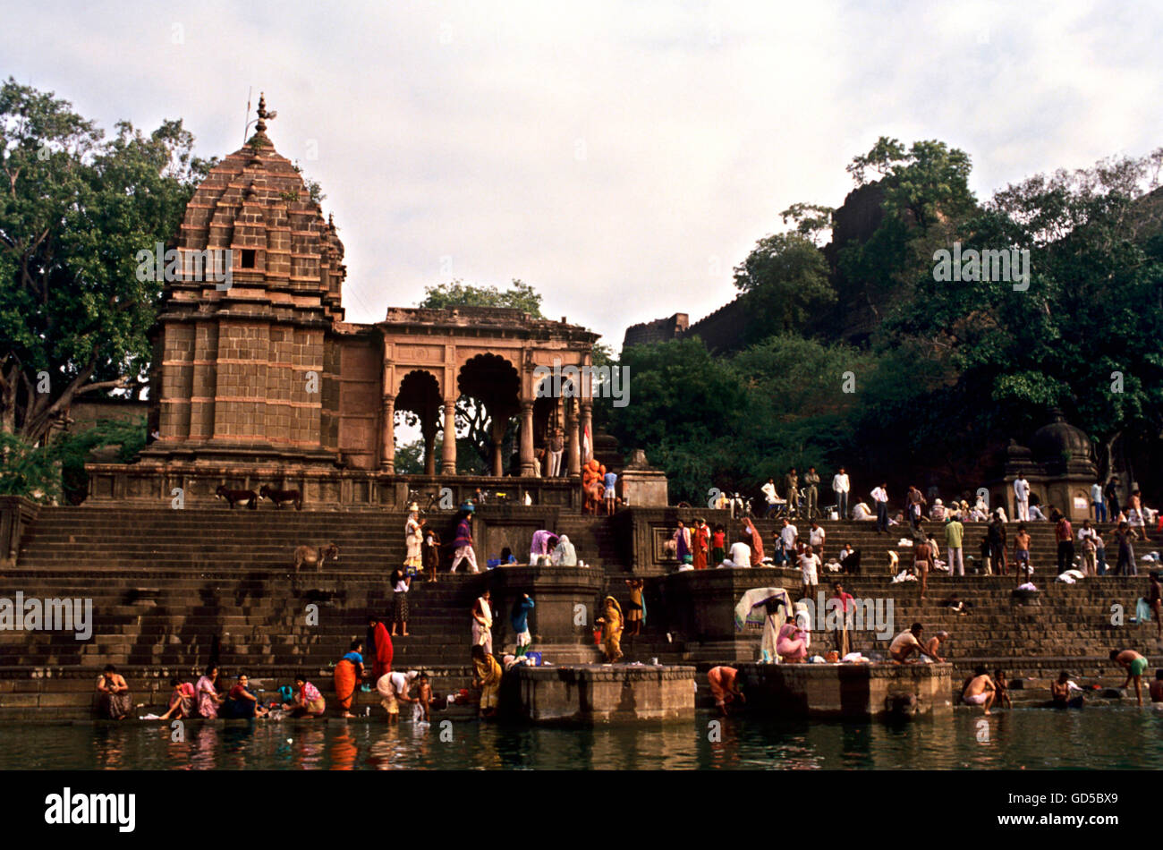 Maheshwar hindu temple hi-res stock photography and images - Alamy