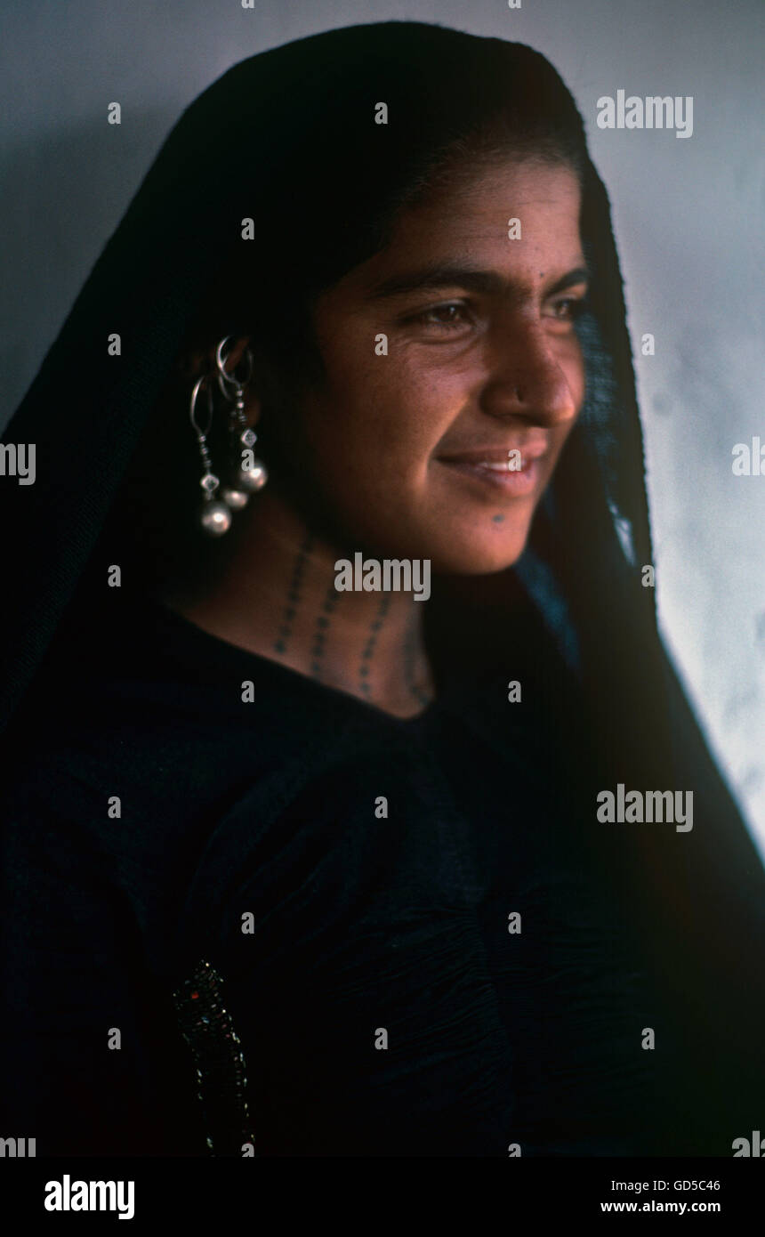Rabari tribal woman Stock Photo - Alamy