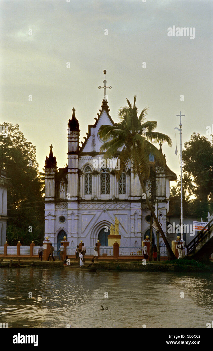 Kerala church syrian christian hi-res stock photography and images - Alamy