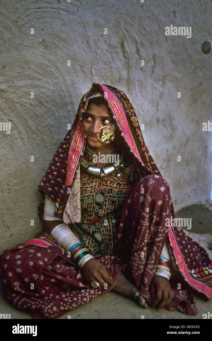Banni tribe hi-res stock photography and images - Alamy
