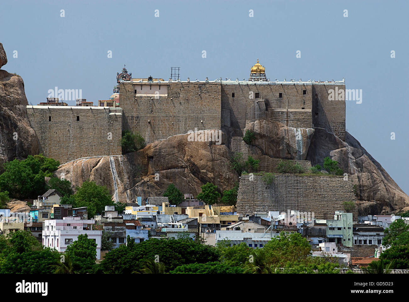 Trichy rock fort hi-res stock photography and images - Alamy