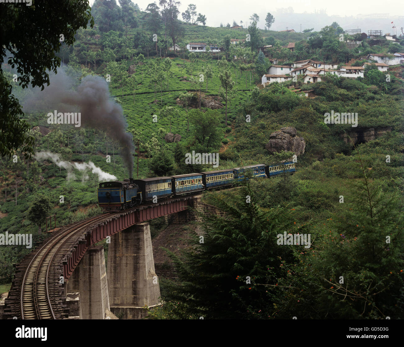 Blue mountain train ooty hi-res stock photography and images - Alamy
